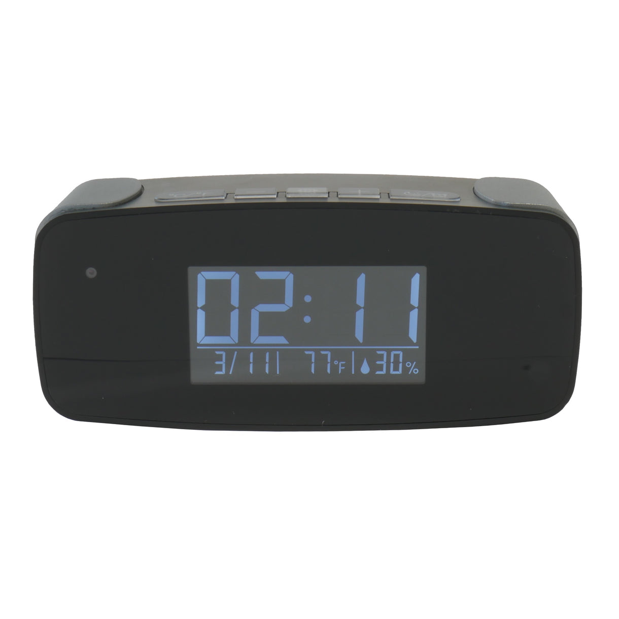 Mini Travel Alarm Camera – SpyGuy